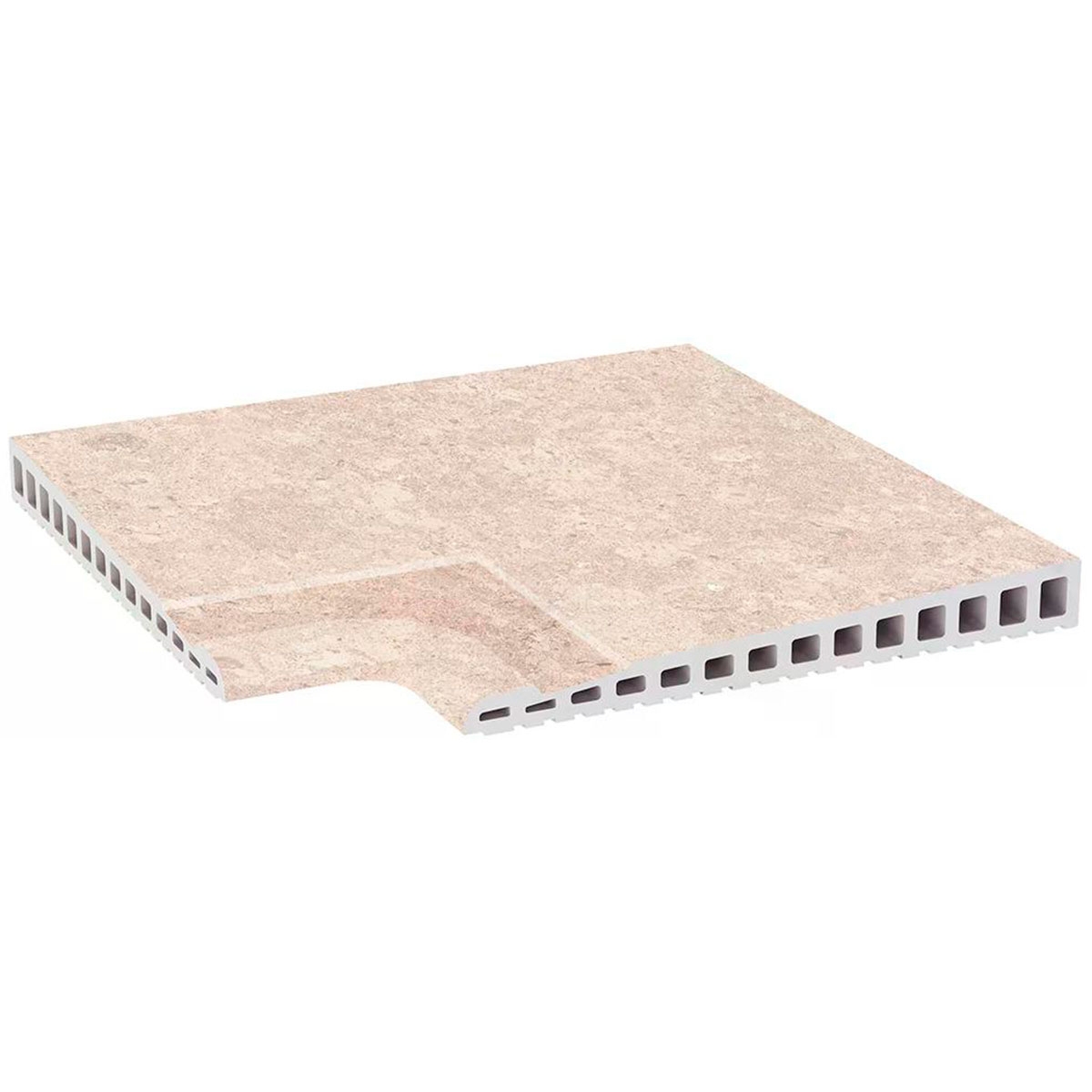 Bedford Areia Overflow Angle Antiderrapante 31x31 (Caixa 1 Peça)