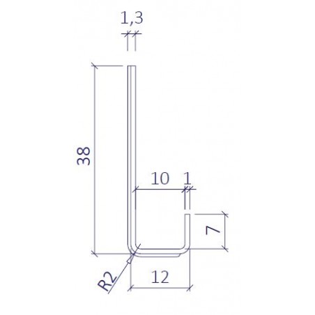 Buy Starter Staple for Hidden Facade 40 x 10