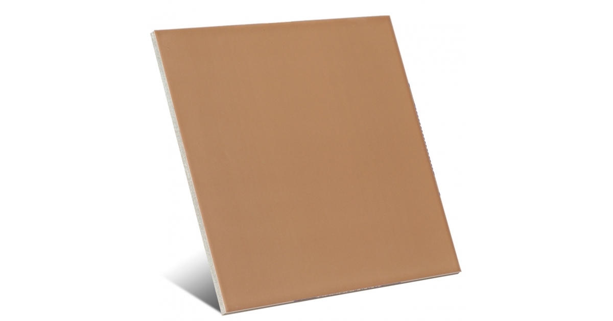 Revestimiento cerámico Color moka mate pasta roja monococción