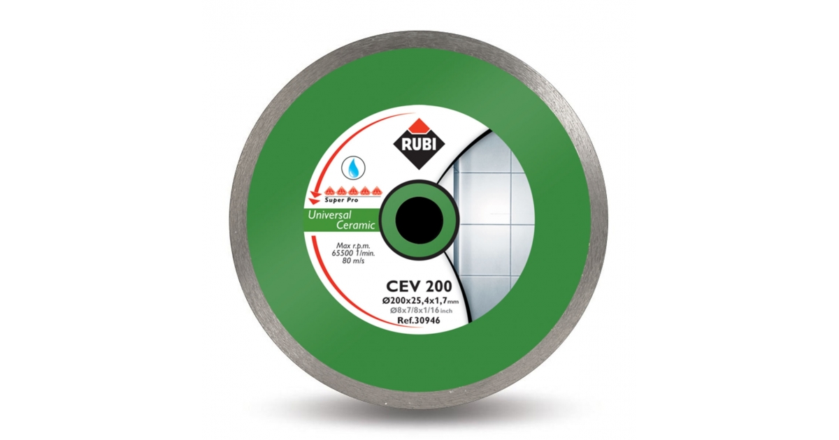 Disco diamante general cerámica CONTINUO CEV-200 SUPERPRO