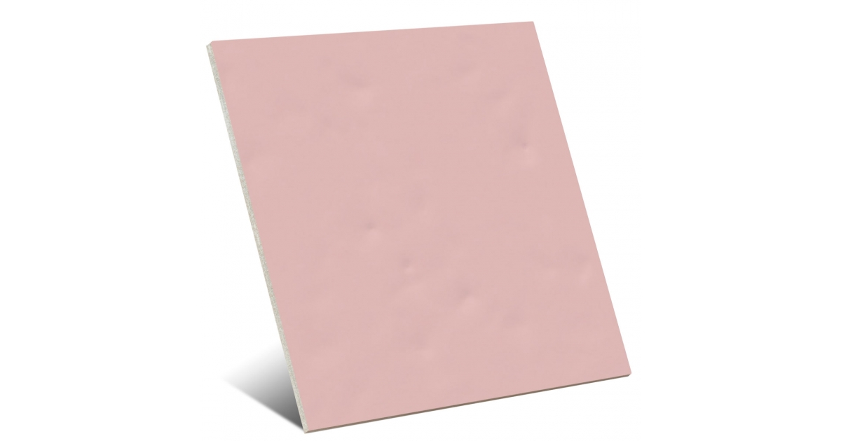Berta Rosa 20x20 - Baldosa cerámica para interior Pasta blanca Efecto ...