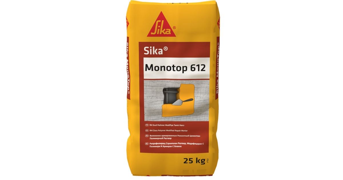Comprar Sika Monotop 612 Mortero de reparación estructural