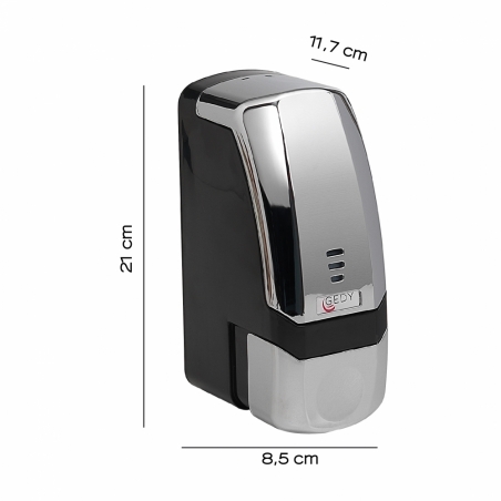 Buy bathroom accessories Gedy - Shark Foam Soap Dispenser 700 Ml Chrome