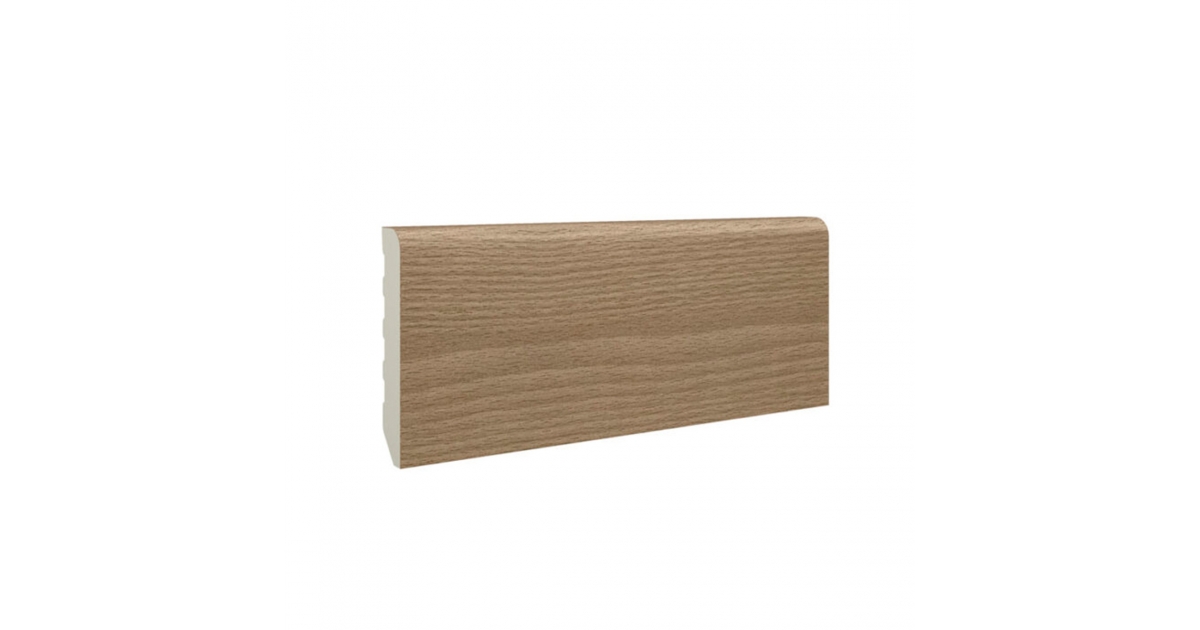 Rodapié Pripe Parquet flexible de melamina 5x220x1 cm