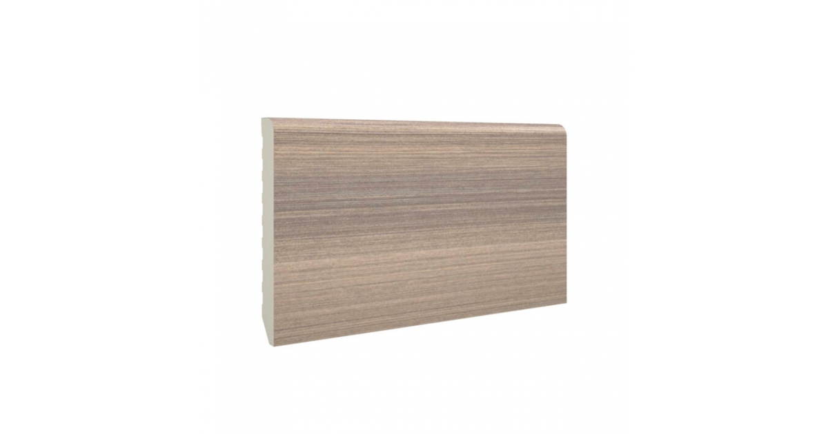 Rodapié Roble Mistic flexible de melamina 7x220x1 cm