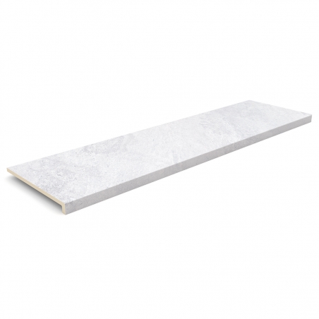 Borda da piscina em forma de L Cupira Bone 120x33x3.4 (pack 2u)