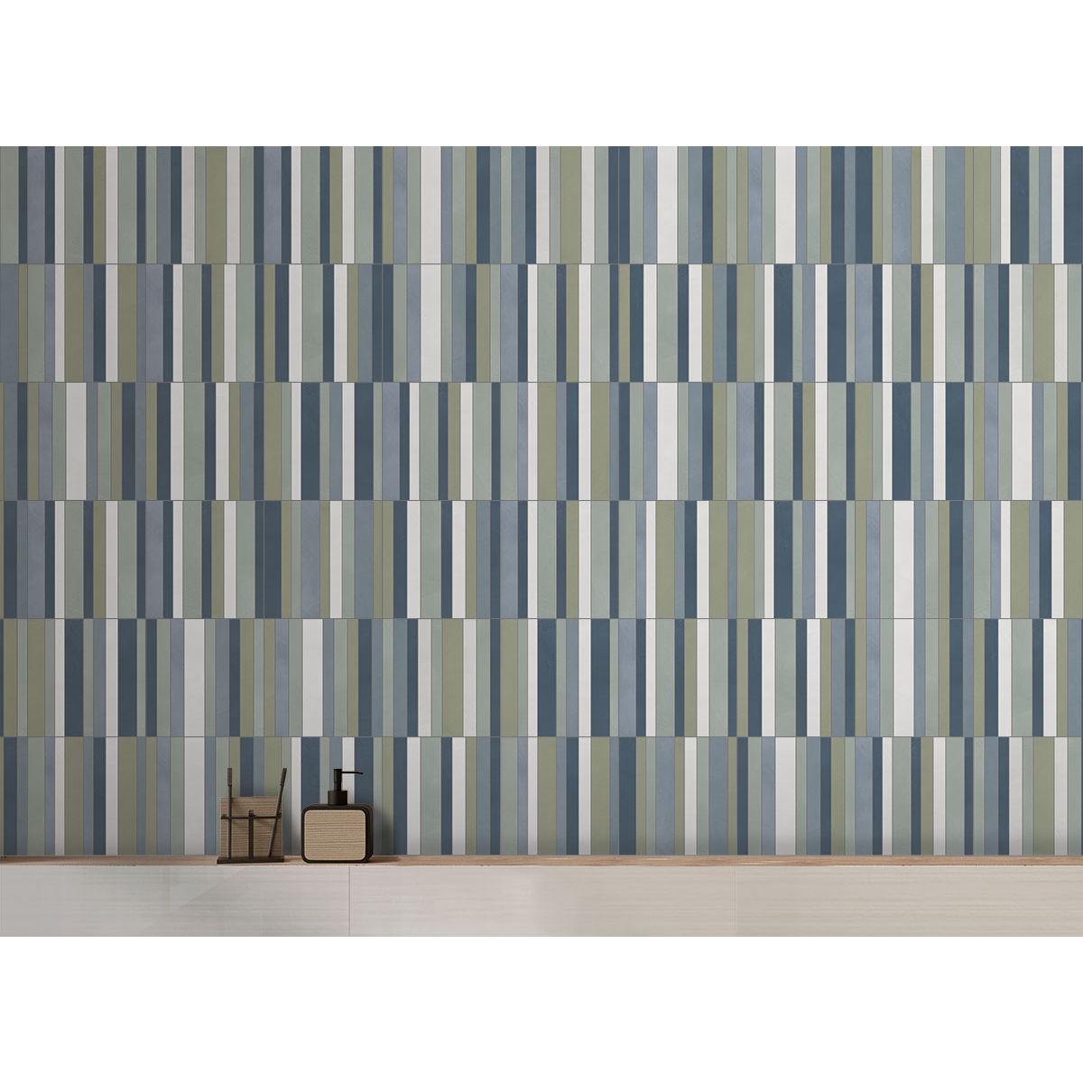 Dc Calderine Ceruleo 20.4 x 20.4 (1.04 m2 por caja)