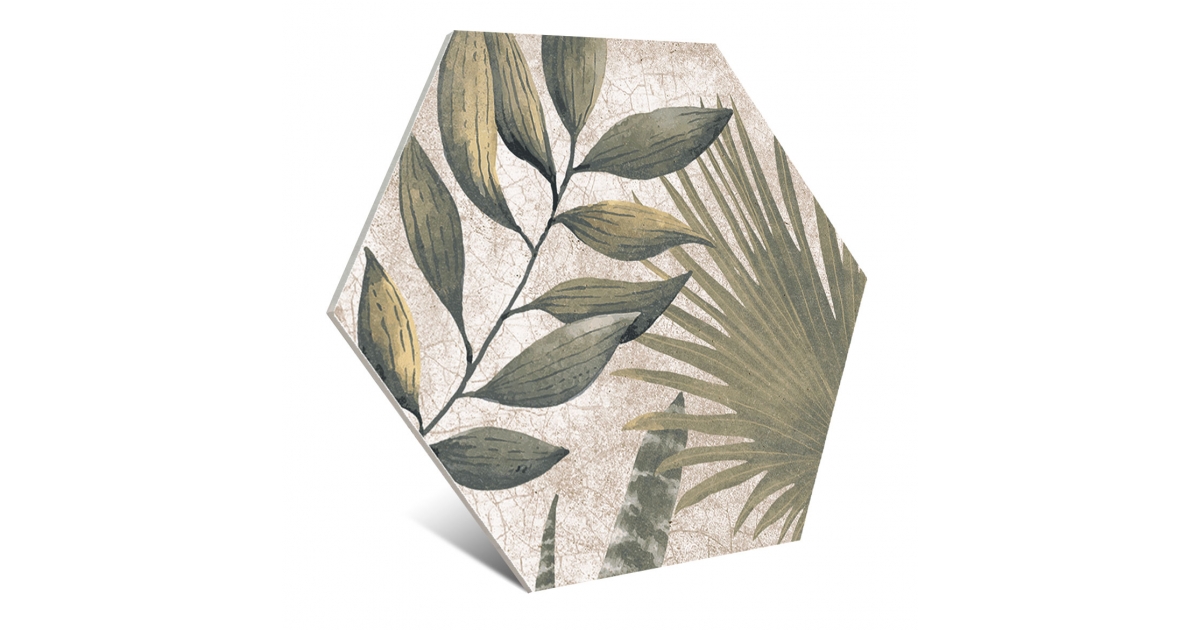 Caprice Hex Verde 22.5 x 25.9 (Caja de 0.88 m2)