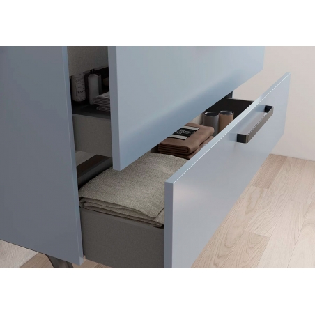 Mueble de baño suspendido con lavabo color Avio Modelo Bondi