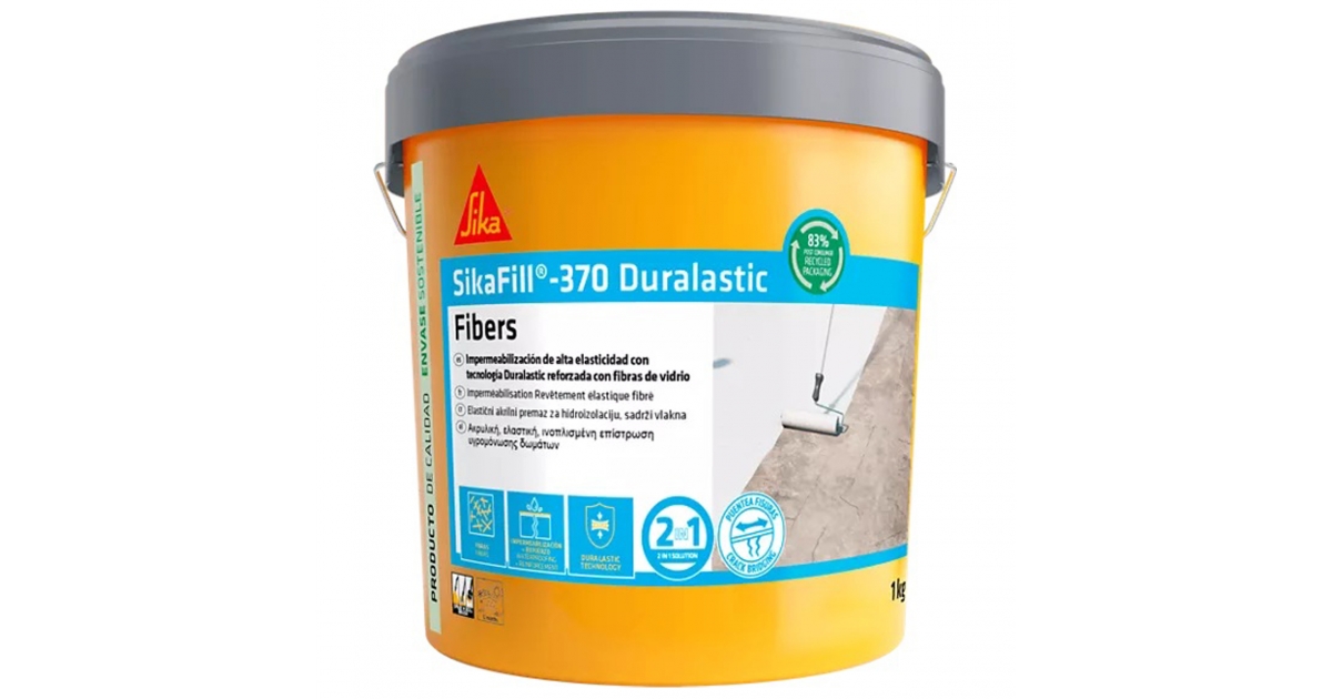 Comprar Sikafill 200 Fibras 5kg Rojo Teja