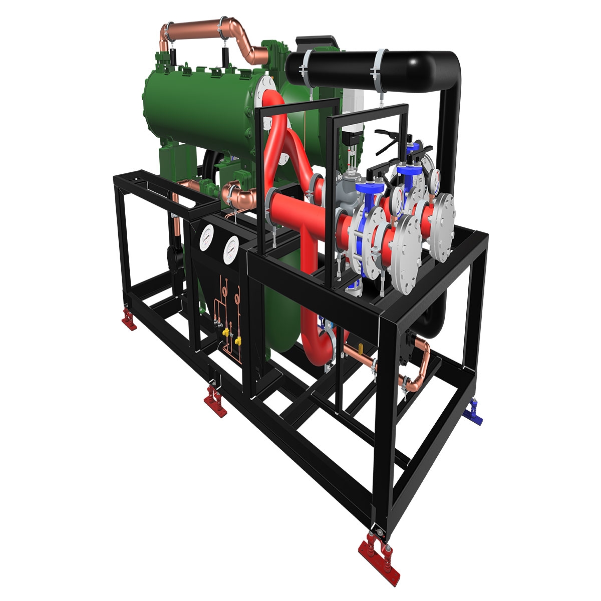 Hybrid Shock Absorber SE-TAV-4000/INOX 150 A