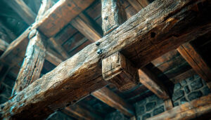 How to restore old wooden beams step by step