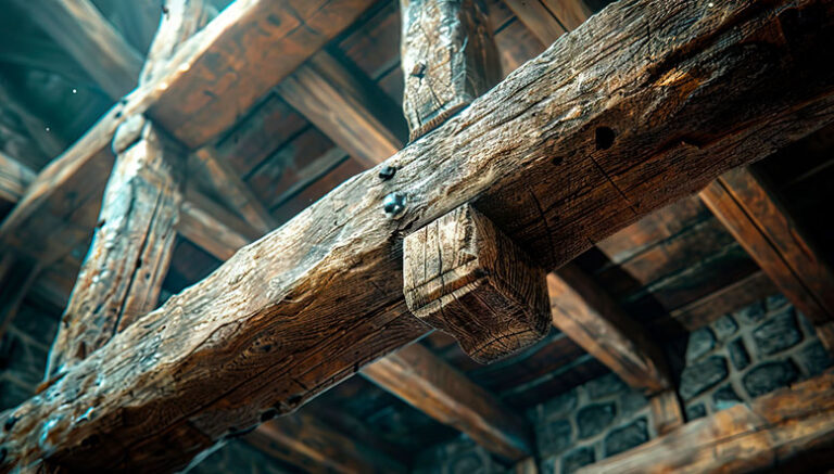 How to restore old wooden beams step by step