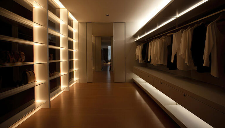 Comment éclairer un dressing : 11 clés pour un éclairage fonctionnel et ...
