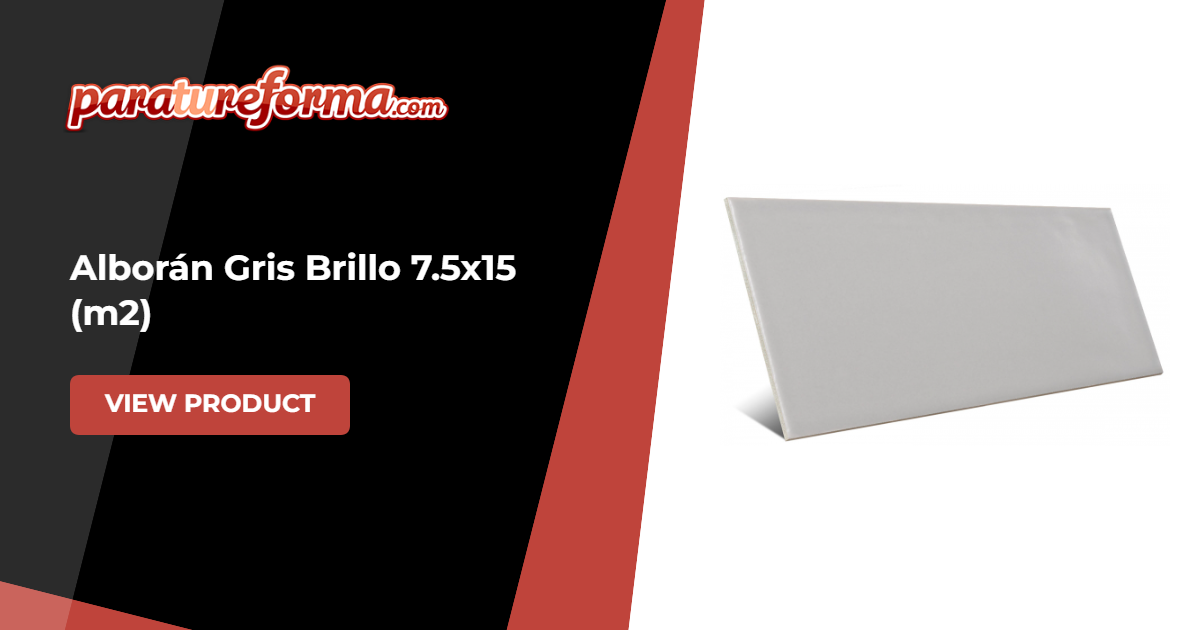 Wall cladding with glossy finish Alborán Gris
