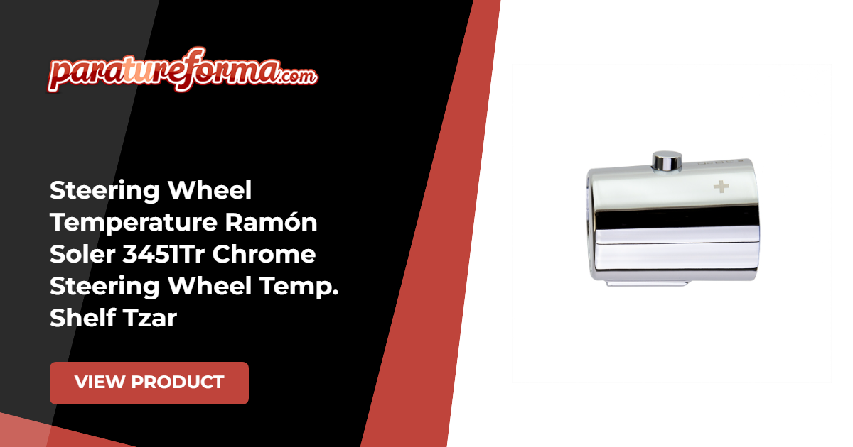 Steering wheel Temperature Ramón Soler - 3451Tr Chrome Steering Wheel ...