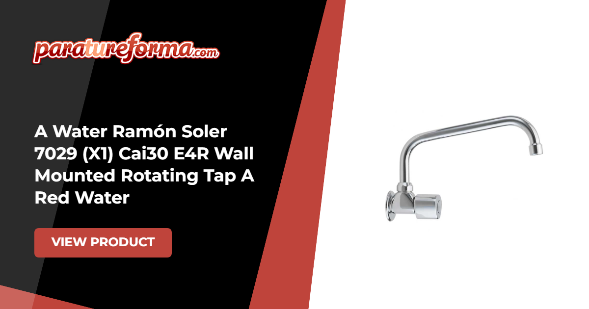 A Water Ramón Soler - 7029 (X1) Cai30 E4R Wall Mounted Rotating Tap A ...