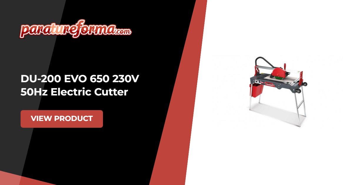 Buy Rubi DU-200 EVO 650 230V 50Hz Electric Cutter online