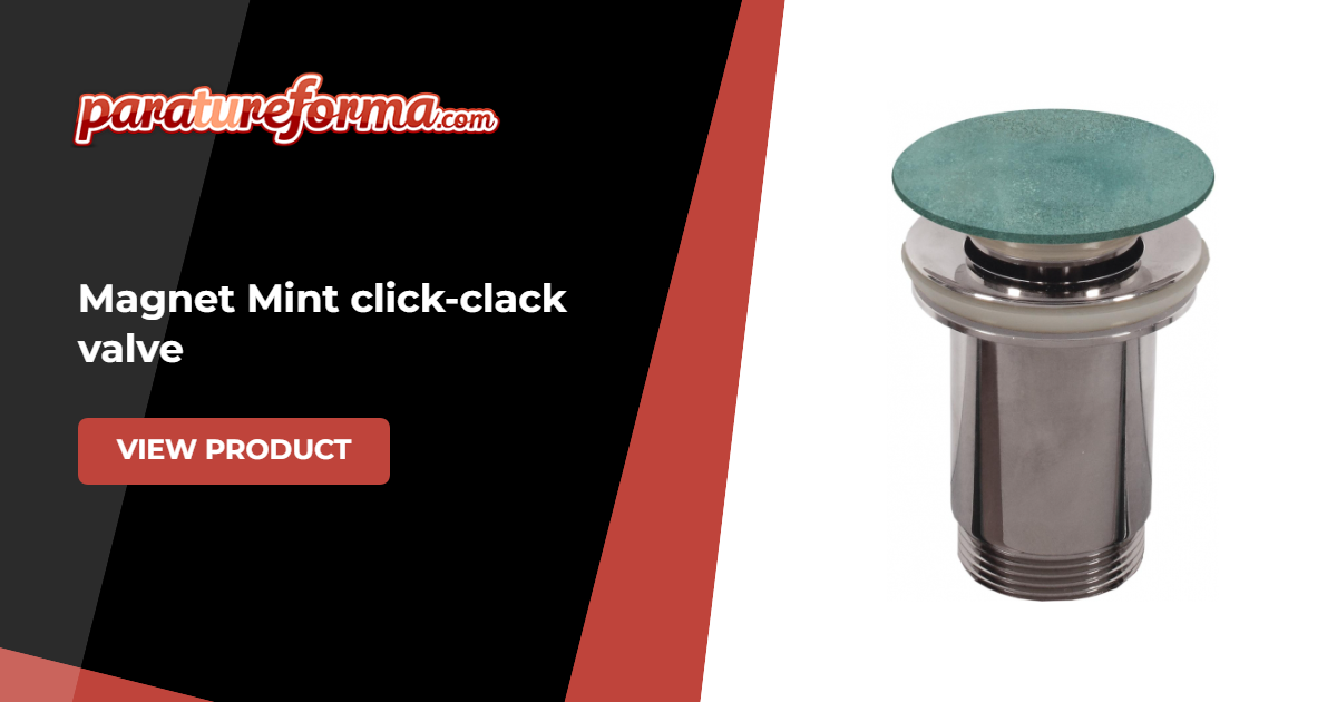 Magnet Mint click-clack valve for washbasin