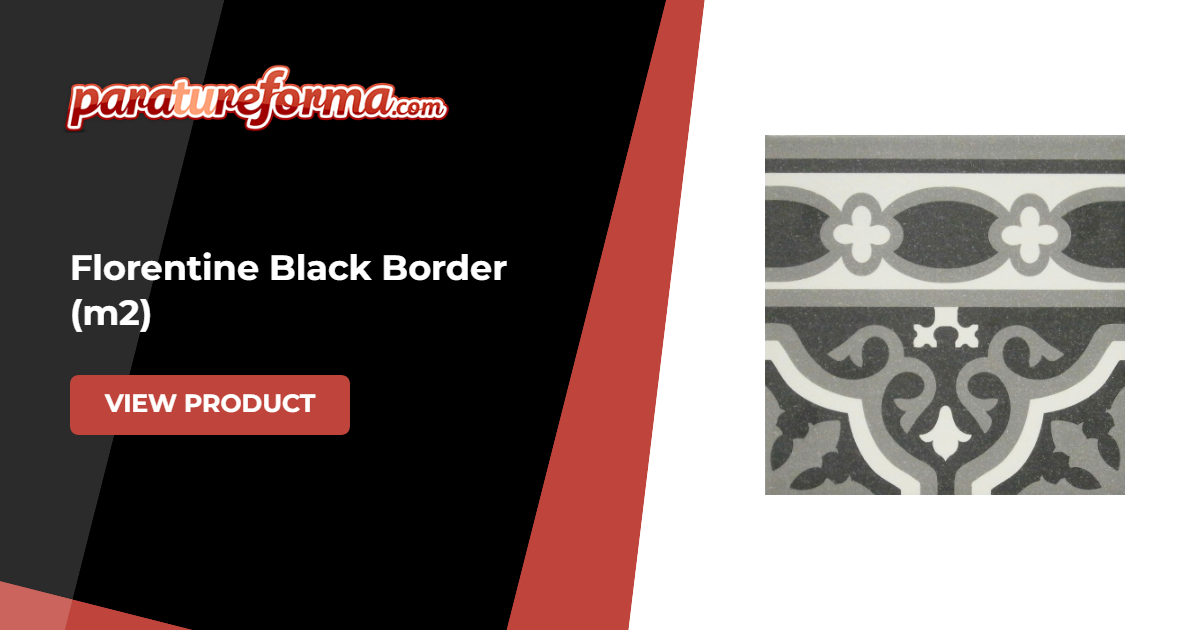 Buy Florentine Black Border