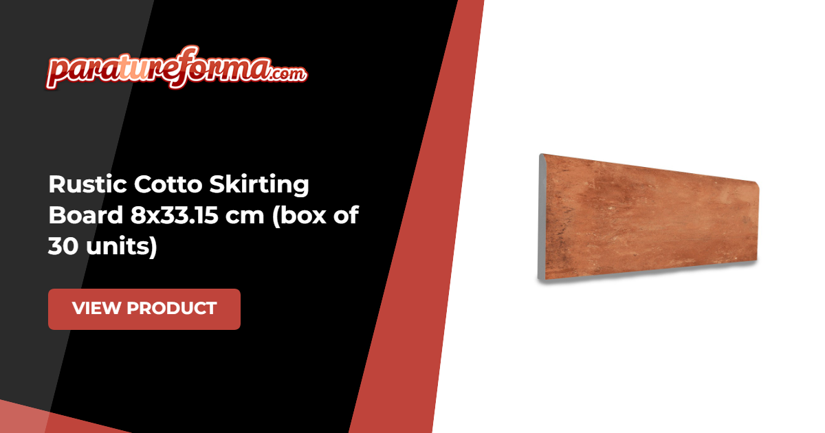 Buy Rustic Cotto Skirting Board | Frost