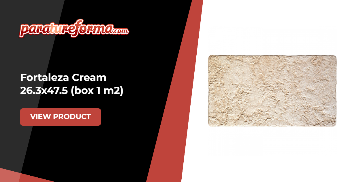 Fortaleza Cream stone wall cladding (m2) cream color