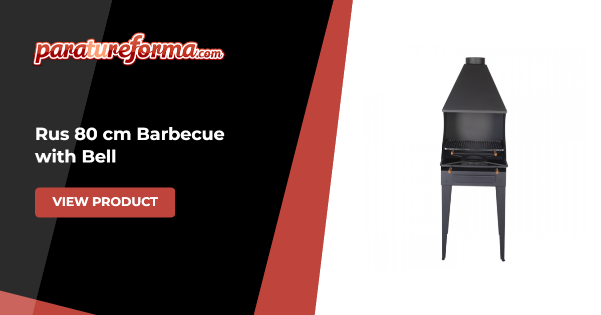 Rus 80 cm Barbecue with Bell
