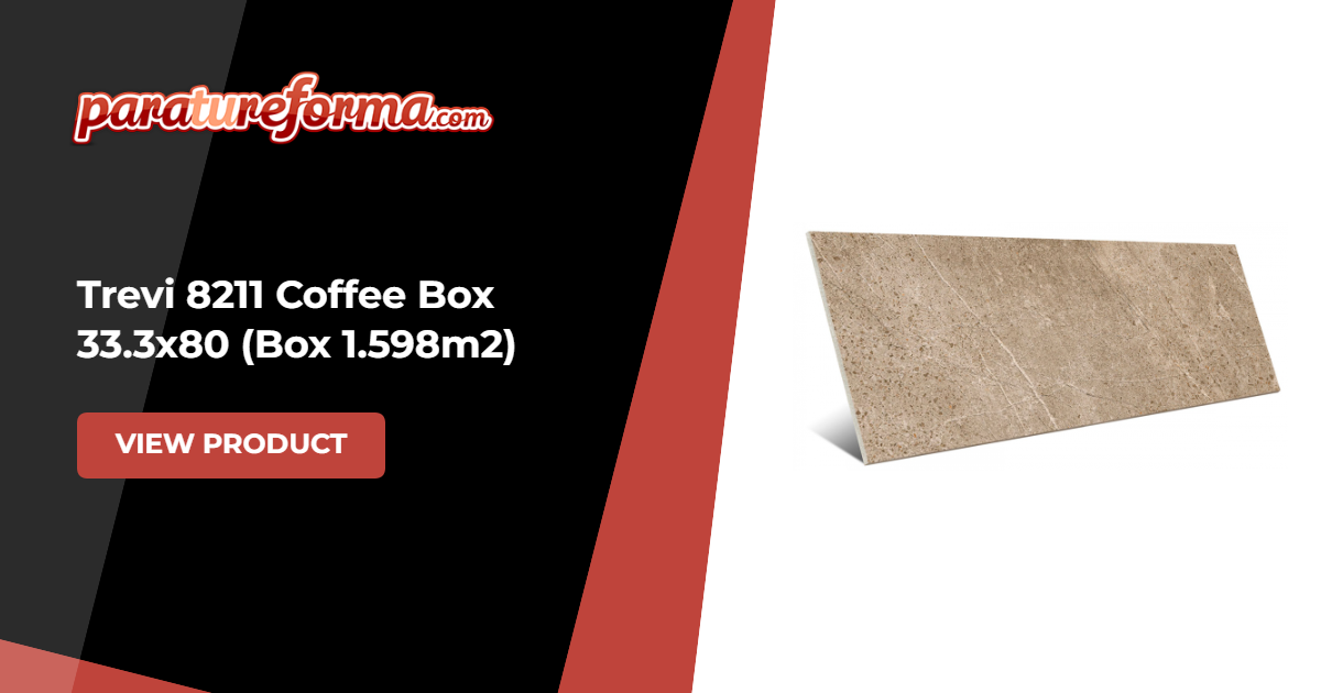 Trevi 8211 Coffee Box 33.3x80 (Box 1.598m2)