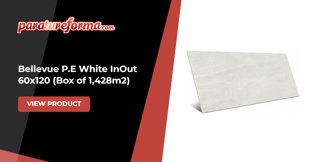Bellevue P.E White InOut 60x120 (Box of 1,428m2)