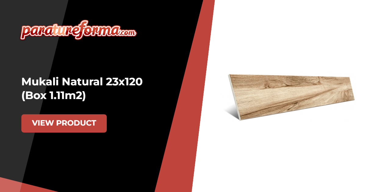 Mukali Natural 23x120 (Box 1.11m2)