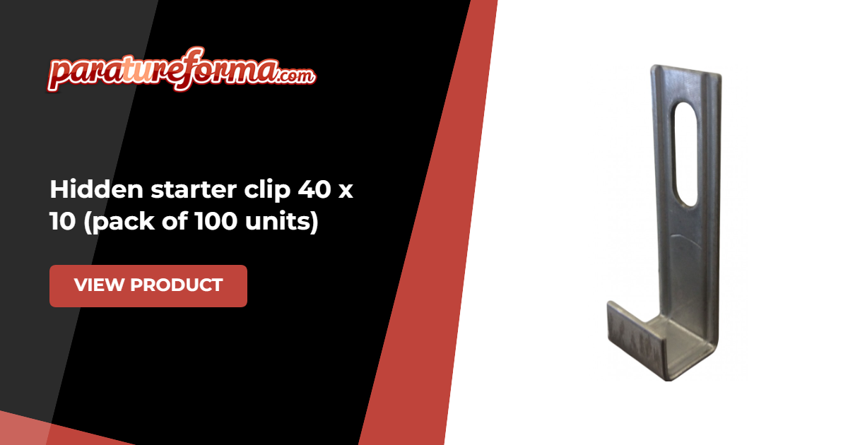 Buy Starter Staple for Hidden Facade 40 x 10