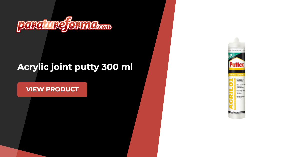 Buy White Acrylic Joint Putty 300 ml