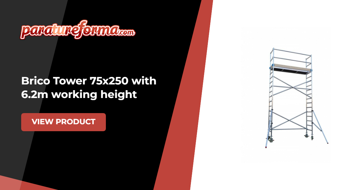 Buy Brico Modular Scaffolding Tower - 6.2m Height