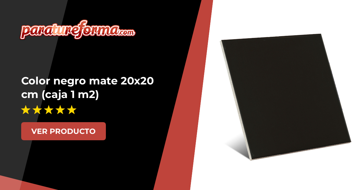 Color Negro Mate