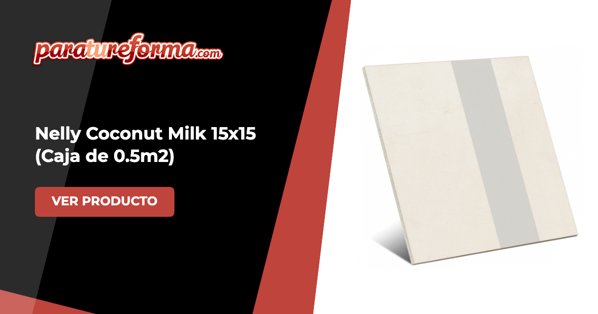 Nelly Coconut Milk 15x15 (Caja de 0.5m2)