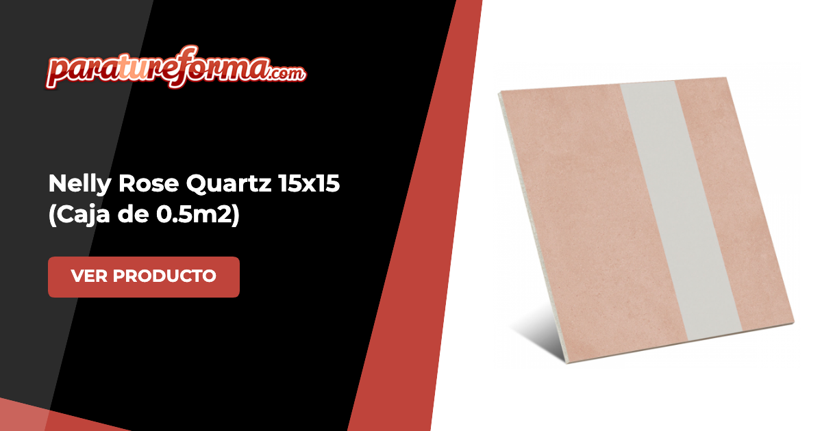 Nelly Rose Quartz 15x15 (Caja de 0.5m2)