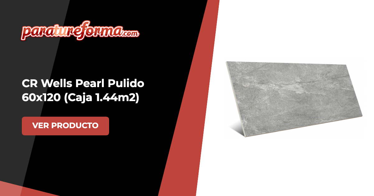 CR Wells Pearl Pulido 60x120 (Caja 1.44m2)