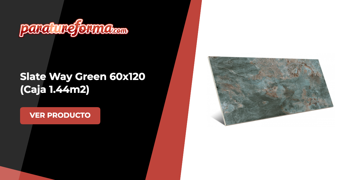 Slate Way Green 60x120 (Caja 1.44m2)