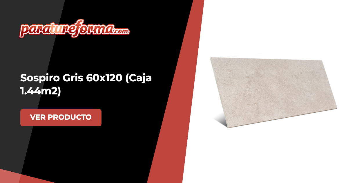 Sospiro Gris 60x120 (Caja 1.44m2)