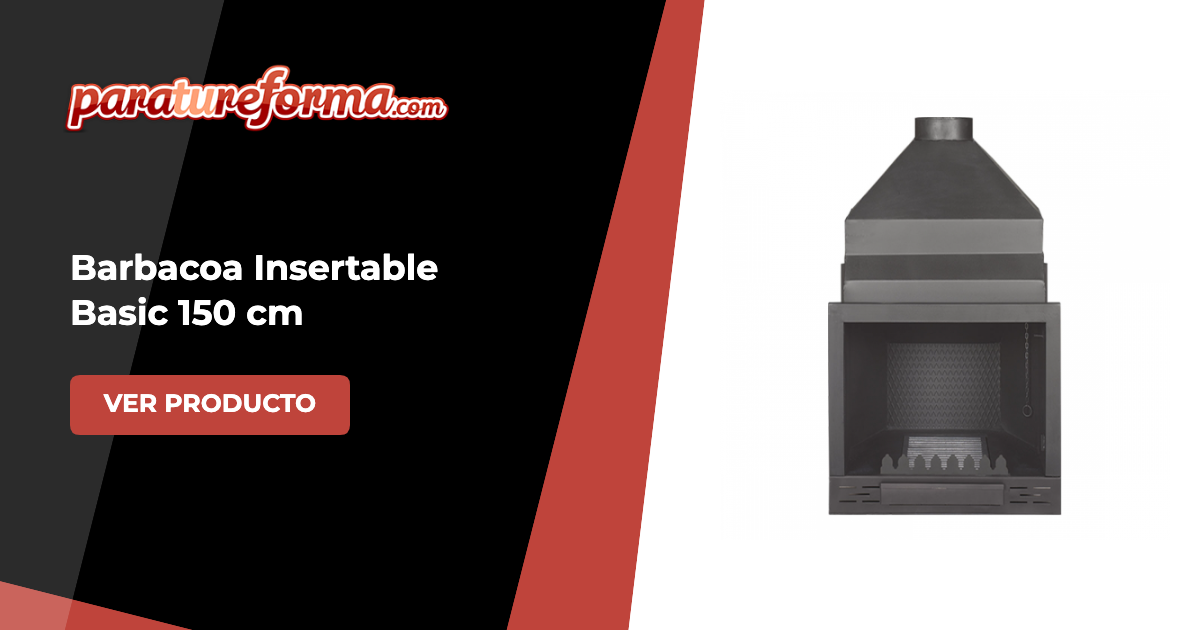 Barbacoa Insertable Basic 150 cm