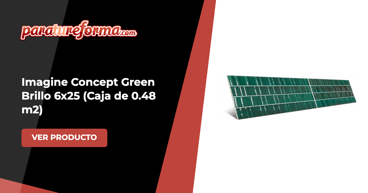 Imagine Green Mate 6x25 (Caja 0.48m2)