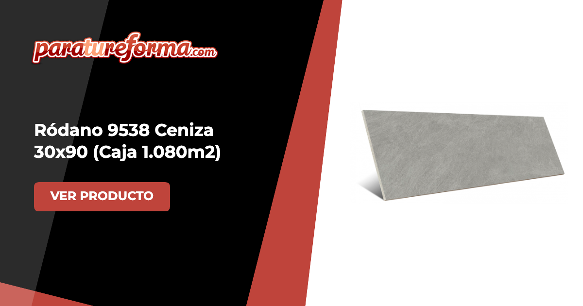 Ródano 9538 Ceniza 30x90 (Caja 1.080m2)