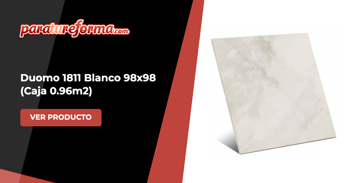Duomo 1811 Blanco 98x98 (Caja 0.96m2)