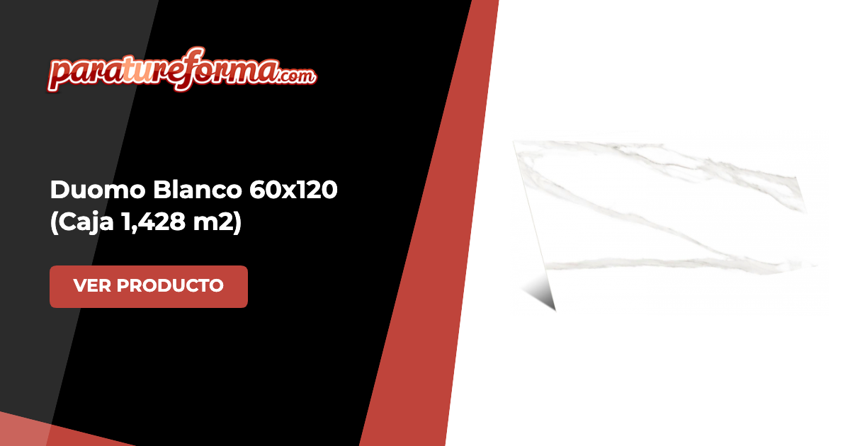 Duomo Blanco 60x120 (Caja 1,428 m2)