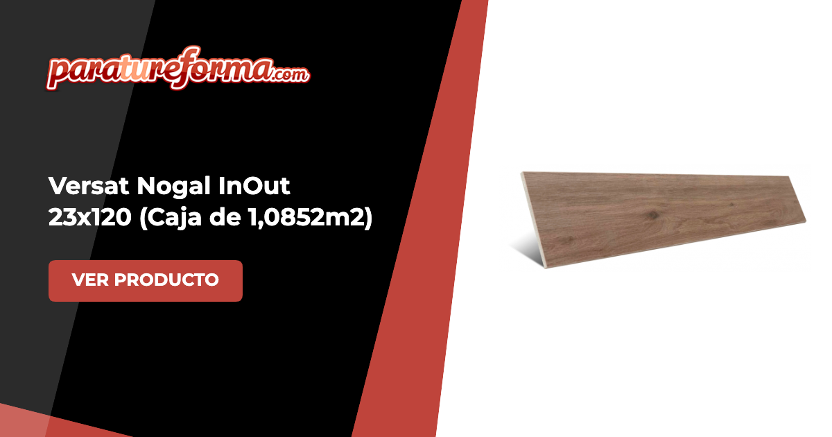 Versat Nogal InOut 23x120 (Caja de 1,0852m2)