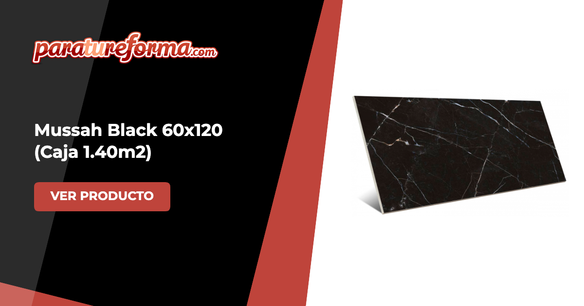 Mussah Black 60x120 (Caja 1.40m2)