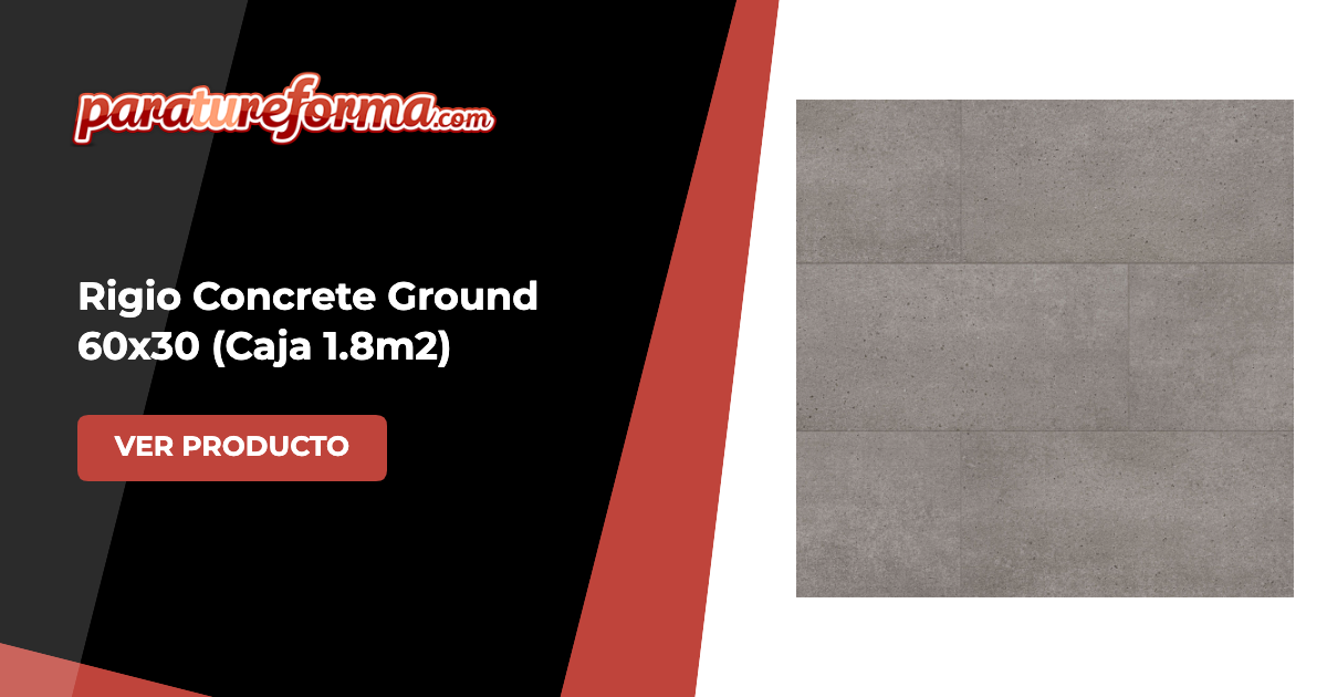 Rigio Concrete Ground 60x30 (Caja 1.8m2)