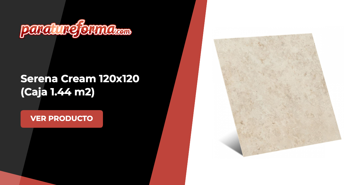 Serena Cream 120x120 (Caja 1.44 m2)