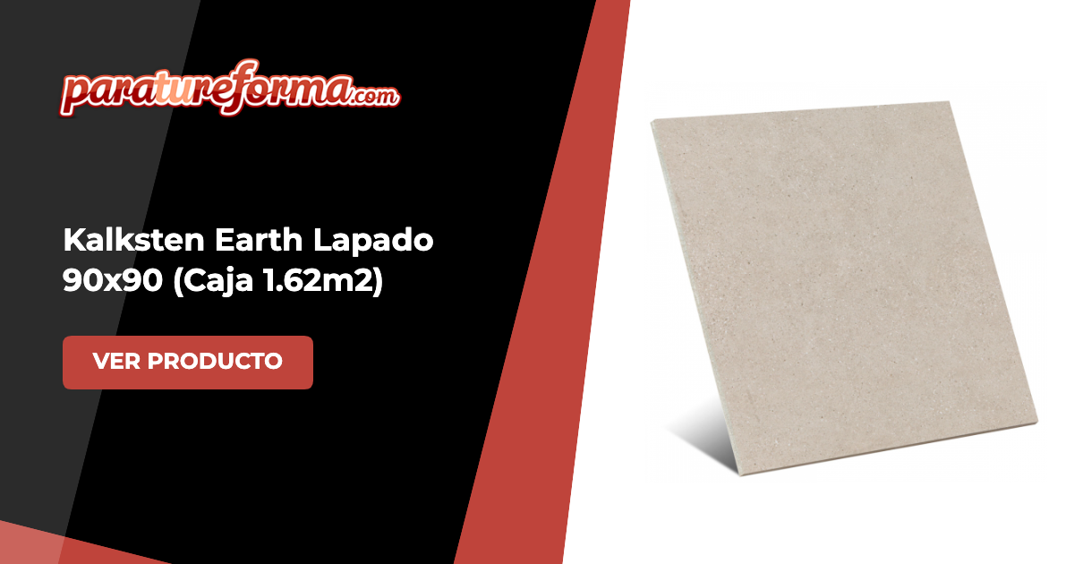Kalksten Earth Lapado 90x90 (Caja 1.62m2)