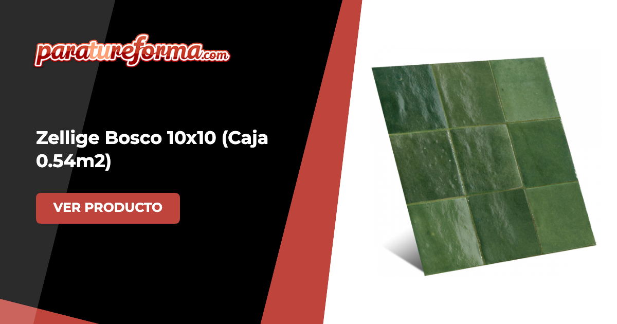 Zellige Bosco 10x10 (Caja 0.54m2)